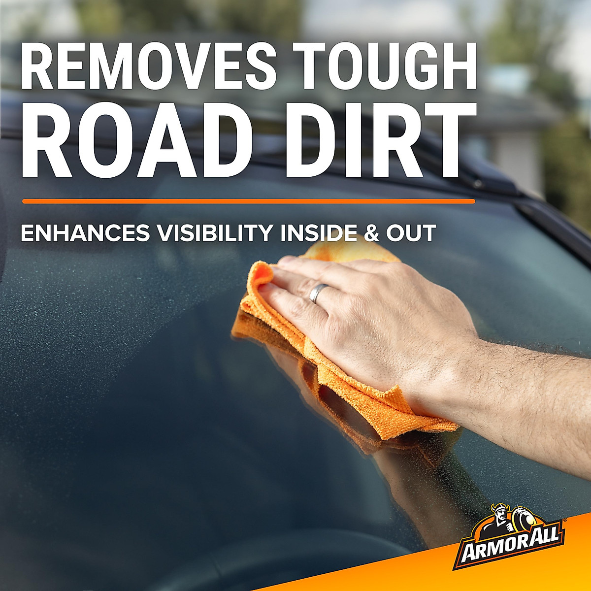 Liquid Auto Glass Cleaner by Armor All, Glass Cleaners for Cars, Trucks, 22 Fl Oz Each