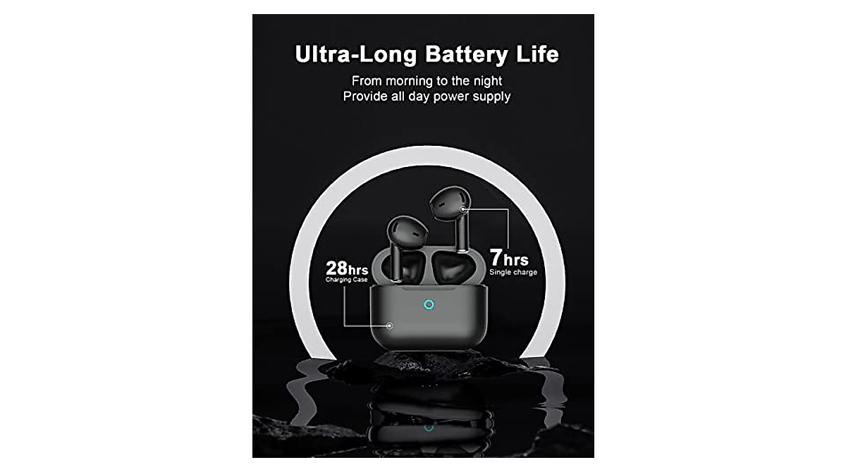 Myinnov Wireless Earbuds | Bluetooth 5.3 & IPX6 Waterproof