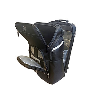 MYGOFLIGHT PLC Pro iPad and Laptop Water Resistant Ballistic Nylon Aviation Flight and Travel Bag and Backpack