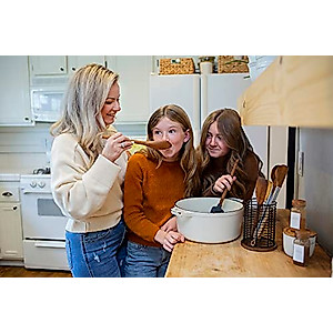 Emerson Ergonomics Wood and Metal Kitchen Utensil Holder Desk Organizer Multi-Purpose Counter Organizer