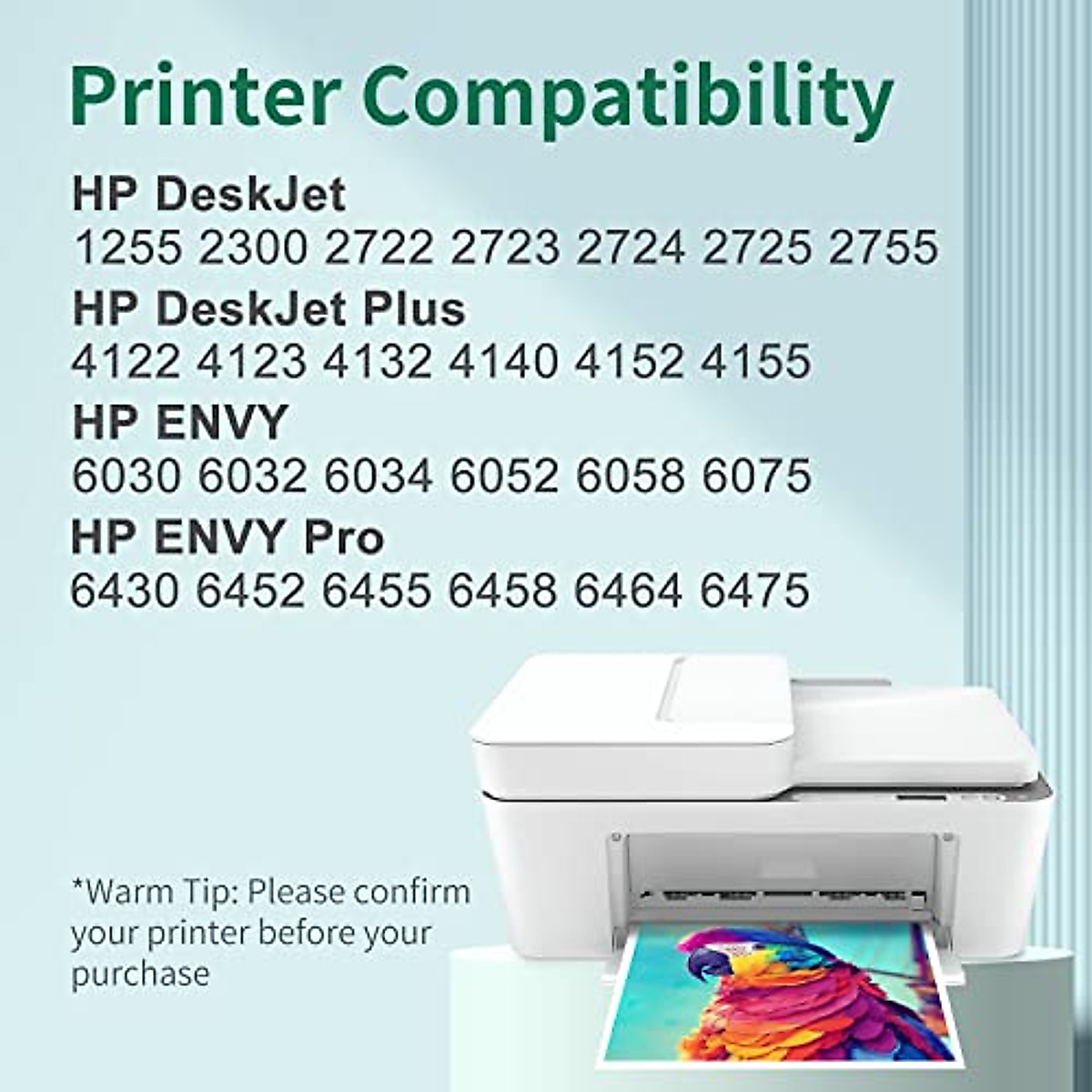 67XL Ink Cartridges Black&Color Combo Pack Remanufactured Replacement for HP 67 Ink HP67 HP67XL for HP 2723 2724 2725 2755 4122 4123 4140 4152 4155 6032 6034 6052 6058 6455 6458 6475