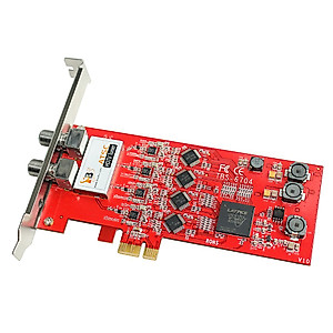 TBS®6704 ATSC/Clear QAM Quad Tuner PCIe Card for IPTV Server