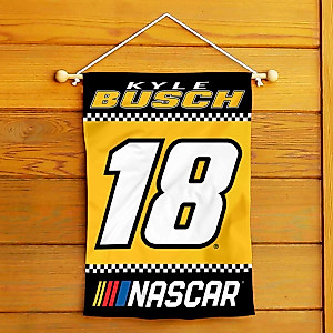 Kyle Busch Double Sided Garden Banner Flag