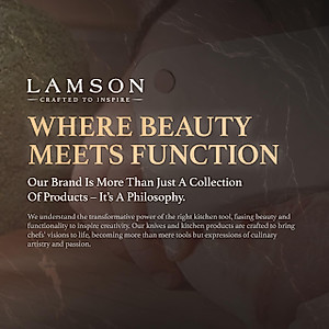 Lamson Meat Cleaver, with Riveted Walnut Handle, Stainless Steel, 12"