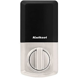 Kwikset 9270CNT-514S Kwikset 9270CNT-S SmartCode Deadbolts Touchscreen Single Cylinder Keyless Entry Deadbolt with UL Fire Rating and Smartkey Technology