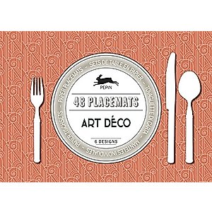 Art Deco: Paper Placemat Pad (Multilingual Edition) (English, Spanish and French Edition)