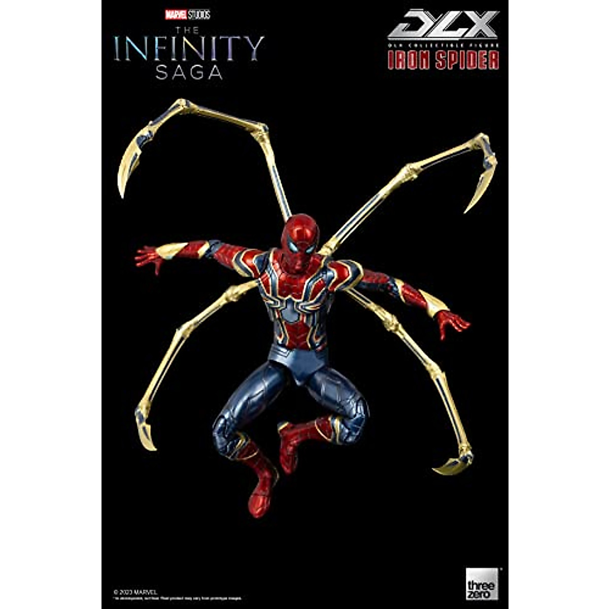 Marvel Infinity Saga: Iron Spider 1:12 Scale DLX Action Figure