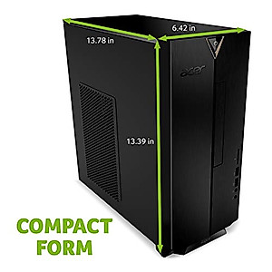 Acer Aspire TC-895-UA92 Desktop, 10th Gen Intel Core i5-10400 6-Core Processor, 12GB 2666MHz DDR4, 512GB NVMe M.2 SSD, 8X DVD, 802.11ax Wi-Fi 6, USB 3.2 Type C, Windows 10 Home