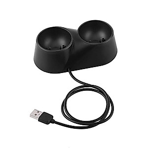Zer one USB Dual Charging Dock Station Stand Holder for Playstation PS4 VR Controller