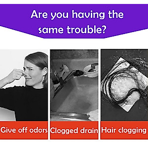 Disposable Drain Covers for Showers - Exceptional Hair Catcher, Shower Drain Cover Hair Catcher, Bathroom Drain Hair Catcher, and Disposal Drain Cover in One, 20PC