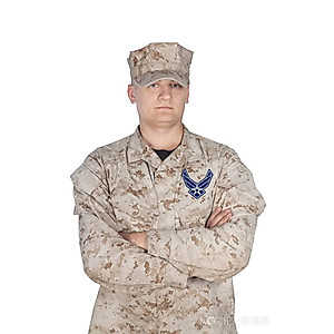 Lovezzr 6Pcs United States Air Force Logo Iron On Sew On High-end Embroidered Patch Set for Jackets Backpacks Jeans and Clothes