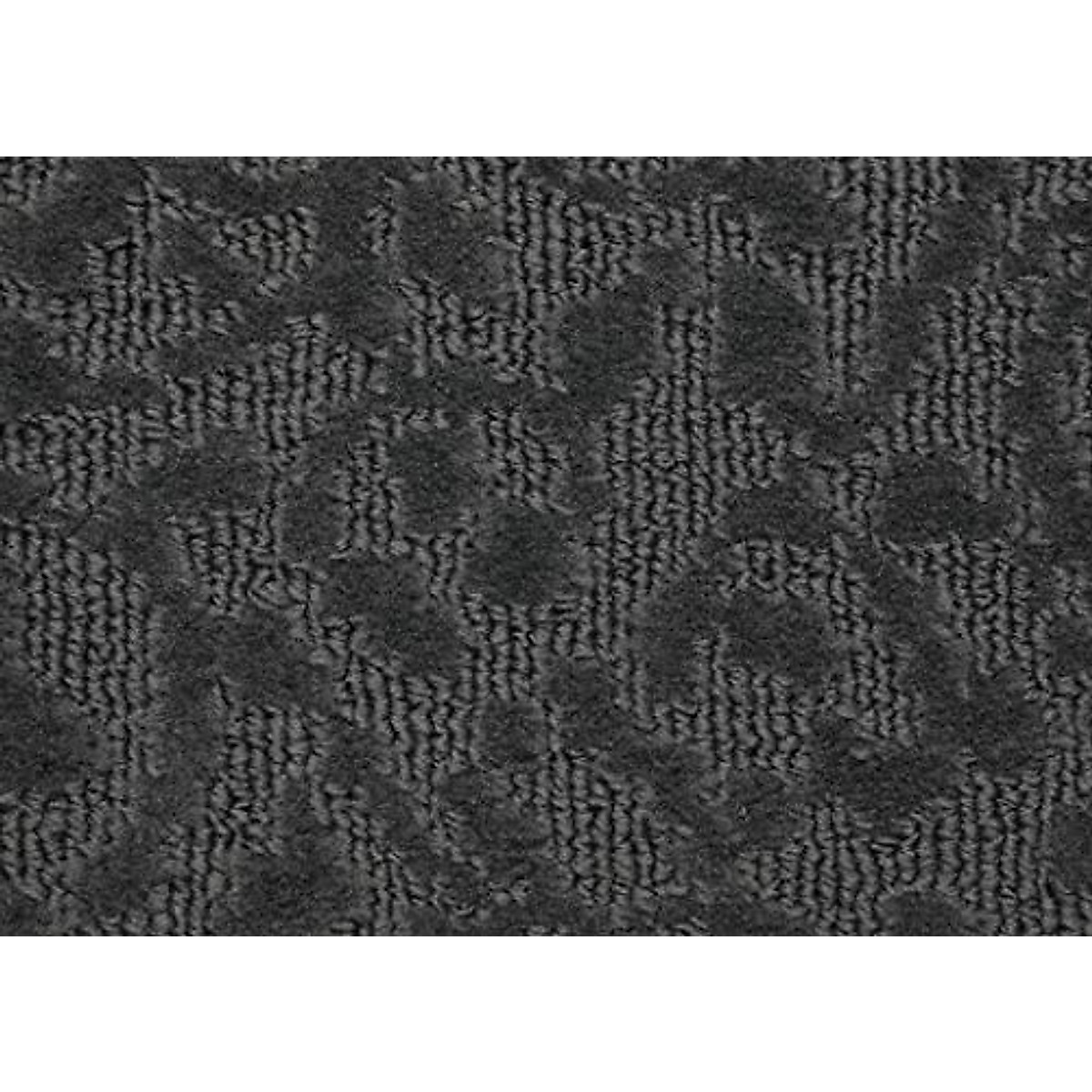 Garland Rug Ivy 2 Ft. X 12 Ft. Cinder Gray Geometric Solid Color Area Rug - Durable, Stylish, and Soft Rug for Living Rooms, Hallways, Bedrooms, and High-Traffic Areas