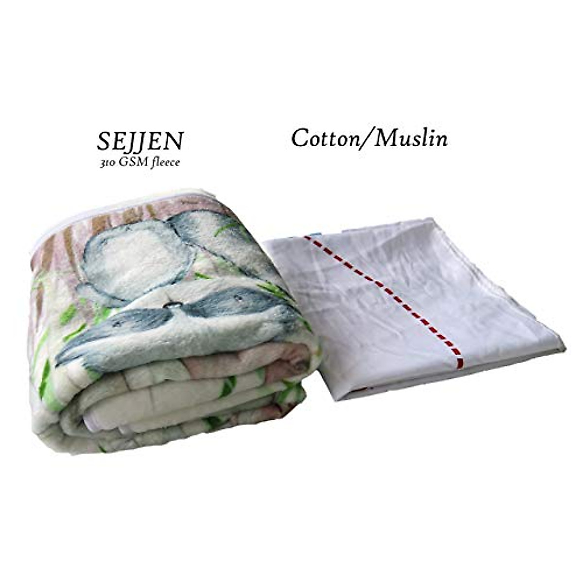 Woodland Friends Double Sided Baby Milestone Monthly Blanket, Forest Photo Prop Boy & Girl, Large Soft 310 GSM Fleece Blanket for Animal Nursery and Baby Registry/Shower