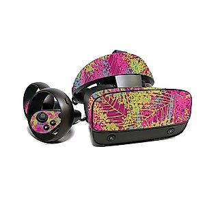 MightySkins Skin for Oculus Rift S - Magenta Summer | Protective, Durable, and Unique Vinyl Decal wrap Cover | Easy to Apply, Remove, and Change Styles | Made in The USA