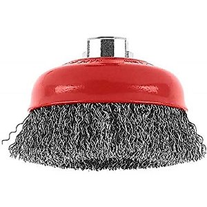 Bosch 2609256502 100 mm M14 Wire Cup Brush Crimped Wire
