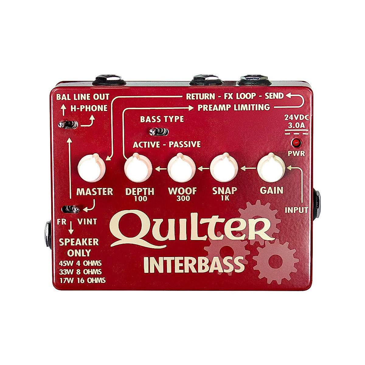 Quilter Labs Interbass 45-watt Bass Head