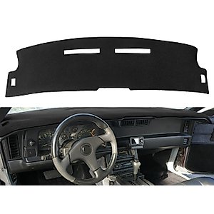 Fcovergurus Dash Cover Mat Custom Fit for 1982-1992 Chevy Chevrolet Camaro Z28 IROC RS LT Berlinetta, Dashboard Cover Pad Carpet Protector F100