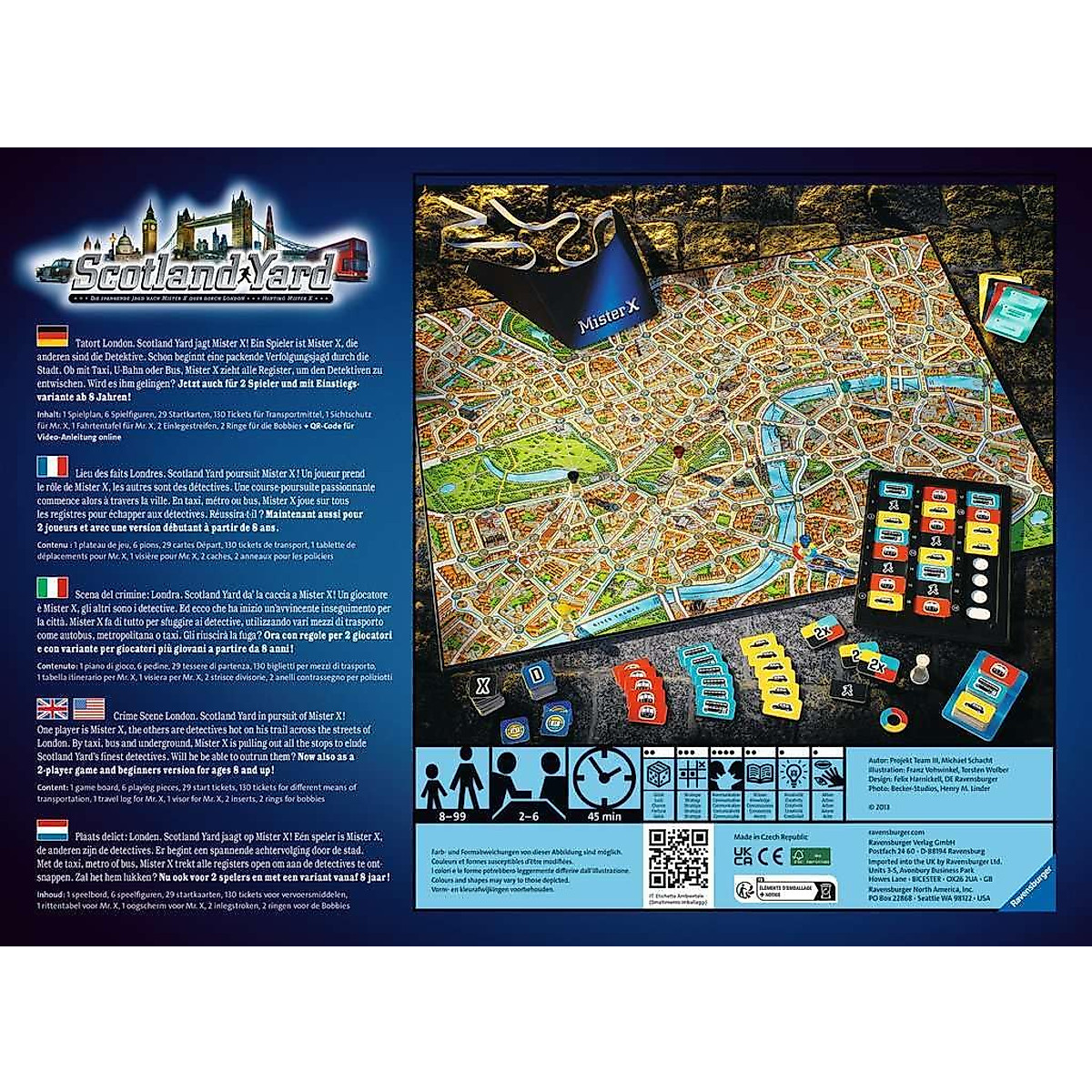 Scotland Yard: The Family Board Game of Detective Pursuit