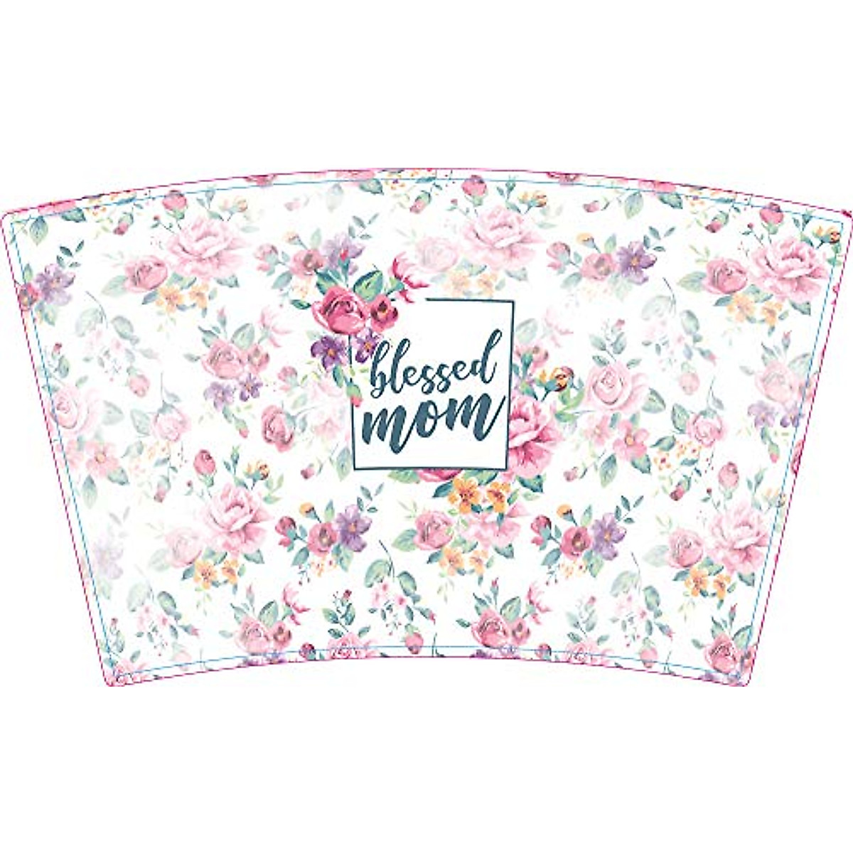 Blessed Mom Stainless Steel 16 oz Travel Mug with Lid