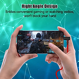 Tonmom Replacement for Arctis Headset Cord, Audio Cable for SteelSeries Arctis 7, Arctis 5, Arctis 3, Arctis Pro Wireless, Arctis Pro Gaming Headsets Cable, 6.5 Feet/2.0 M Nylon Braided Wire-Red