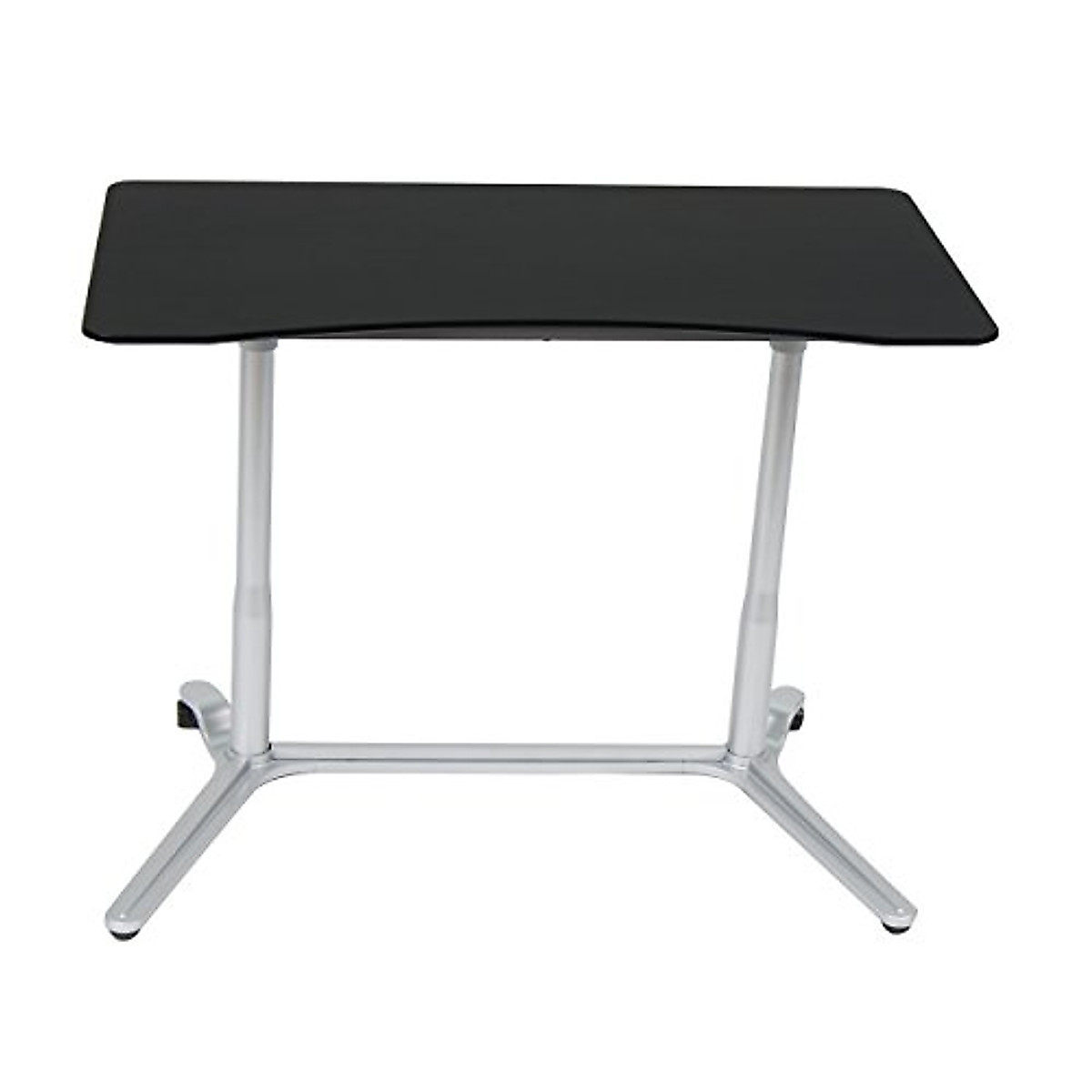 Calico Designs 51230 Sierra Height Adjustable Desk, Silver/Black 37.5 Inch