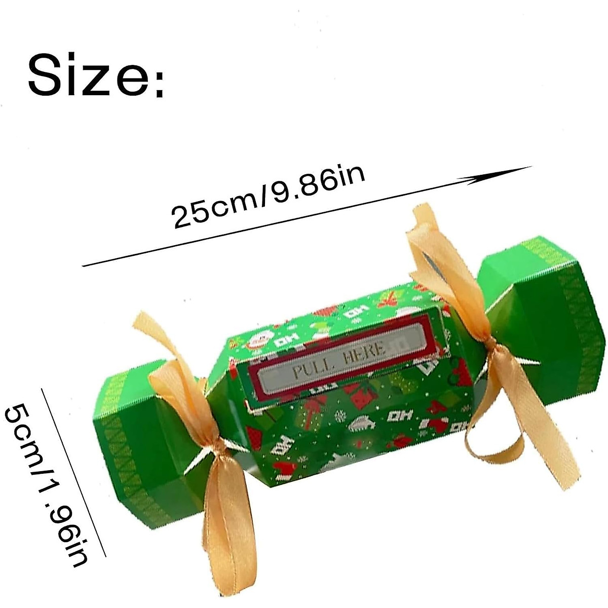 Christmas Surprise Money Pull Pouch, 4PCS Surprise Money Pull Pouch, DIY Christmas Kit, Cash Gift Pouch, Surprise Pull Out Money Gift Box, Christmas Party Gifts Money Box for Cash Pull