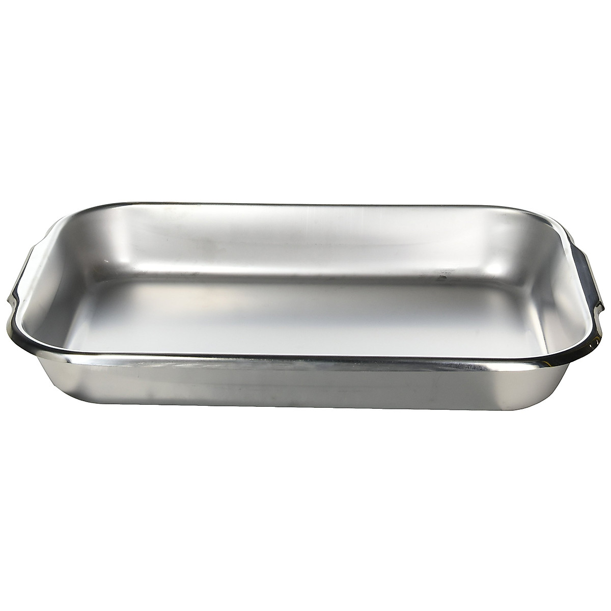 Vollrath 61230 3.5 Qt Bake and Roast Pan, Stainless Steel, 14-7/8 x 10-1/4 x 2-inch, Silver