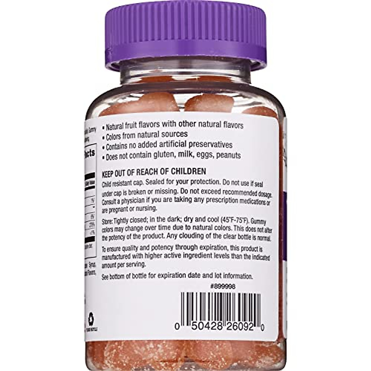 CVS Health Vitamin C Orange Flavored Gummies 250 mg, 60CT