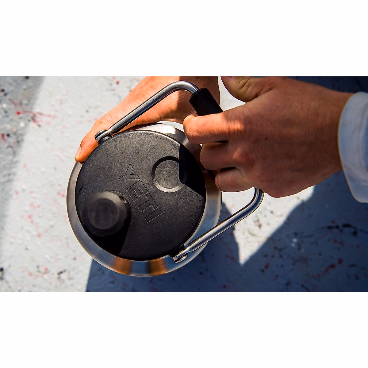 YETI Rambler Gallon Jug, Vacuum Insulated, Stainless Steel with MagCap, Stainless