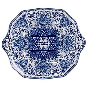 Spode Judaica Passover Matzoh Plate