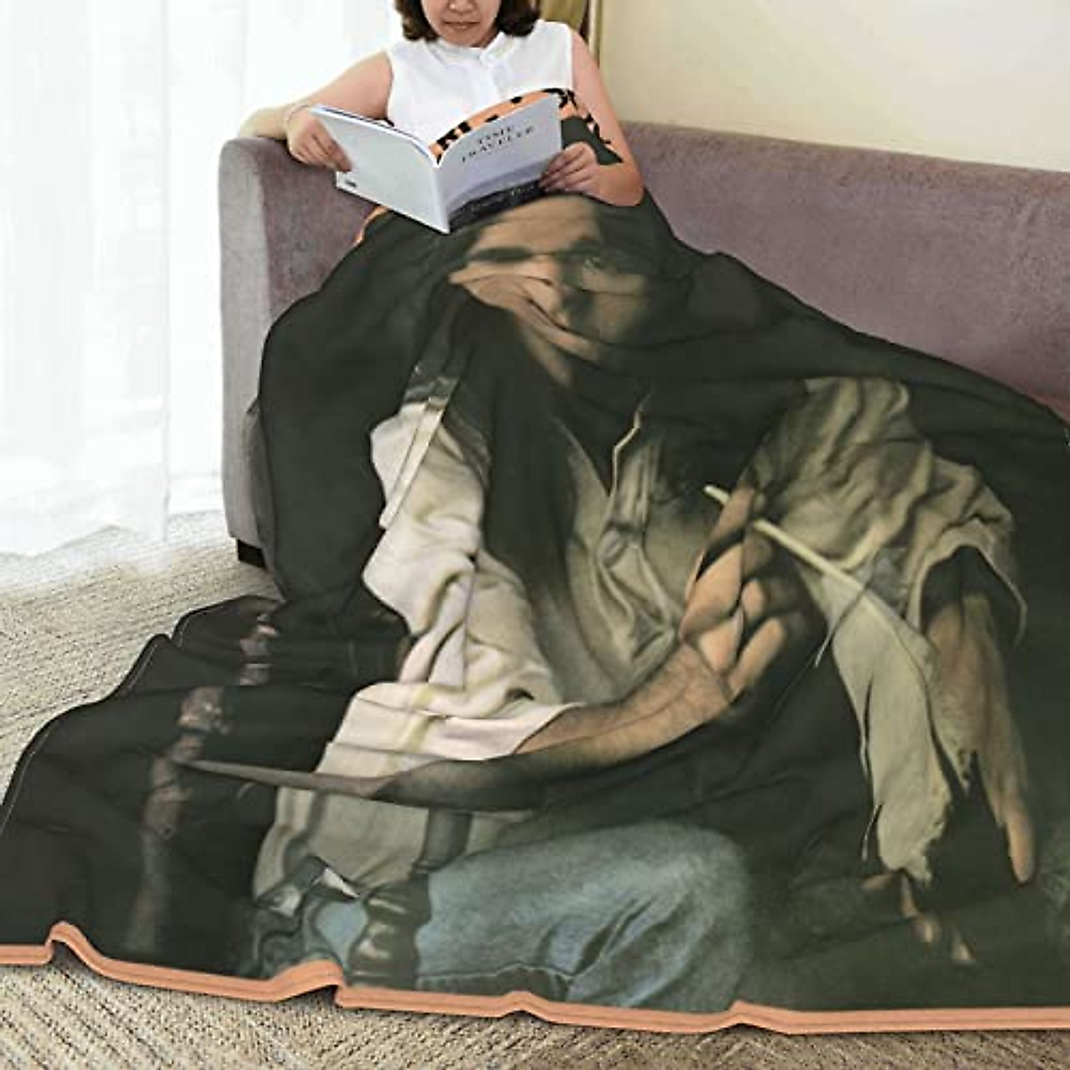 Flannel Blanket Dan Fogelberg Soft Lightweight Throw Blanket Warm Durable Sofa Couch Decor Beding 50"X40"