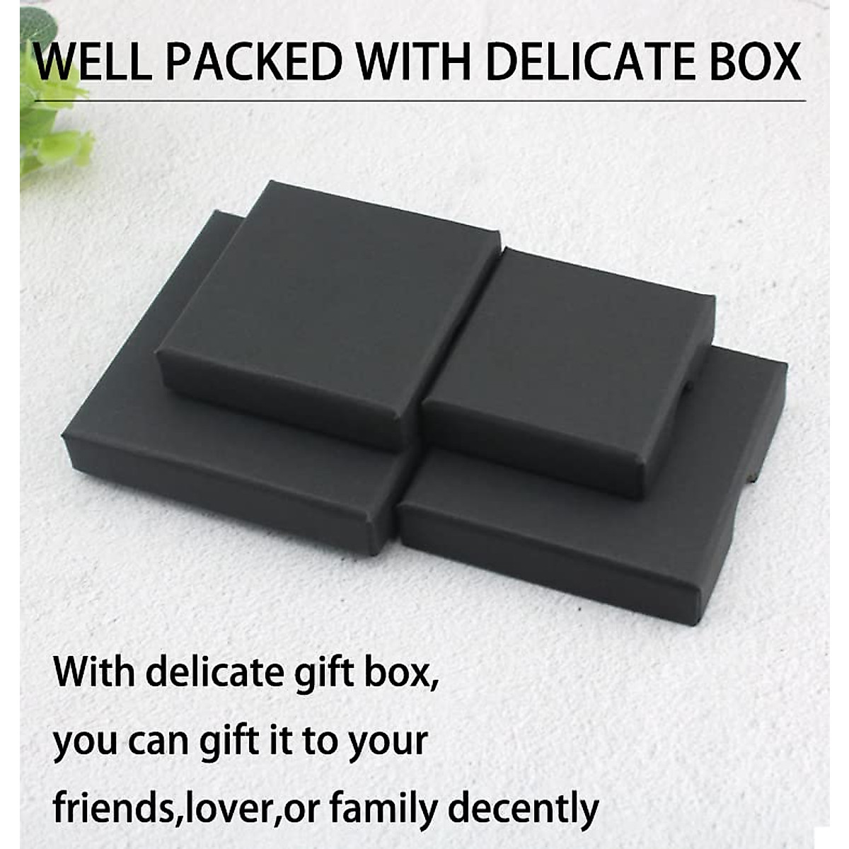 YWDREAM Wood Earring, Wooden Earrings for Women, Boho Earrings Women Dangling Statement Earrings (Black Vertical Bar)