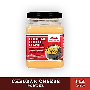 Hoosier Hill Farm Cheddar Cheese Powder, 1LB (Pack of 1)