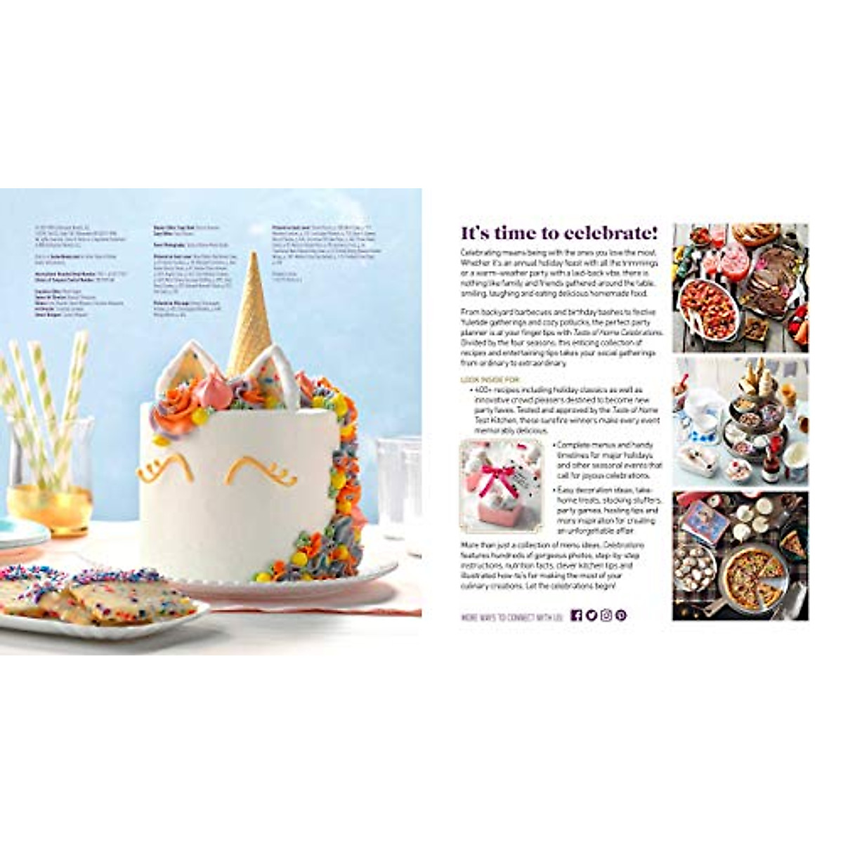 Taste of Home Celebrations: 500+ recipes and tips to put your holidays and parties over the top (Taste of Home Holidays)