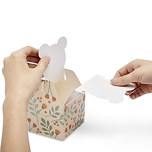 Baby Shower Party Favor Boxes, We Can Bearly Wait (36 Pack)