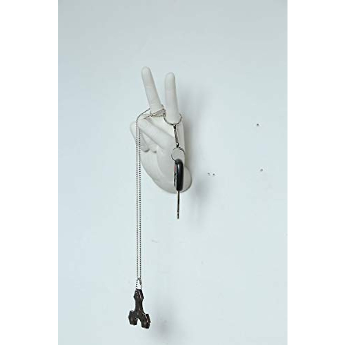 Interior Illusions Peace Sign Hand Wall Hook