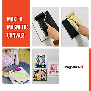 Magnetize-It! Magnetic Paint & Primer (Water Based) - Standard "S" Yield 16oz (MISTD-1998)