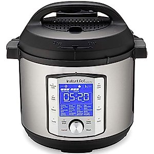 Instant Pot Duo Evo Plus 10-in-1 Pressure Cooker, Rice Cooker, Slow Cooker, Yogurt Maker, Sous Vide, Sauté, Food Warmer, Bake, Stock Pot, Steamer, Cookware Grade Stainless Steel Inner Pot, 6 Quart