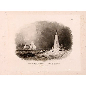Cleveland Lighthouse on Lake Erie