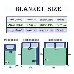 Girls Throw Blanket Ultra-Soft Micro Fleece Throw Blanket Flannel Blankets for Couch Bed Living Room 50x40 Inch