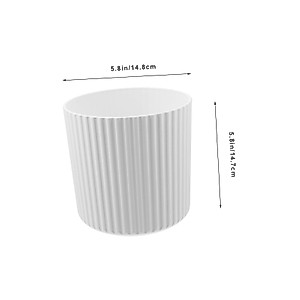 Ciieeo Kitchen Trash Can Garbage Can Trash Can for Car Table Waste Bin Garbage Container Living Room Trash Can Reusable Bathroom Trash Can Mini White Household Plastic Trash Basket