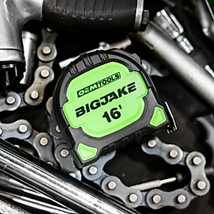 OEMTOOLS 25698 Big Jake 16’ Tape Measure, Electrician Tape Measure, Table Saw Tape Measure, Tape Measure with Magnetic Tip