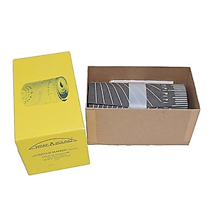 Jackson Safety Flexible Wrap-A-Round Pipe Marking Tool, 4" to 12" Pipe Diameter, Black, XL, 14754