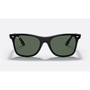 Ray-Ban RB4440N BLAZE CLUBMASTER 601/71 41M Black/Green, Black/Green, Size 41 mm
