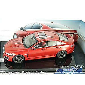 Jaguar XFR CAR Model Italian Racing RED Saloon 1:43 Size IXO Dealer Special
