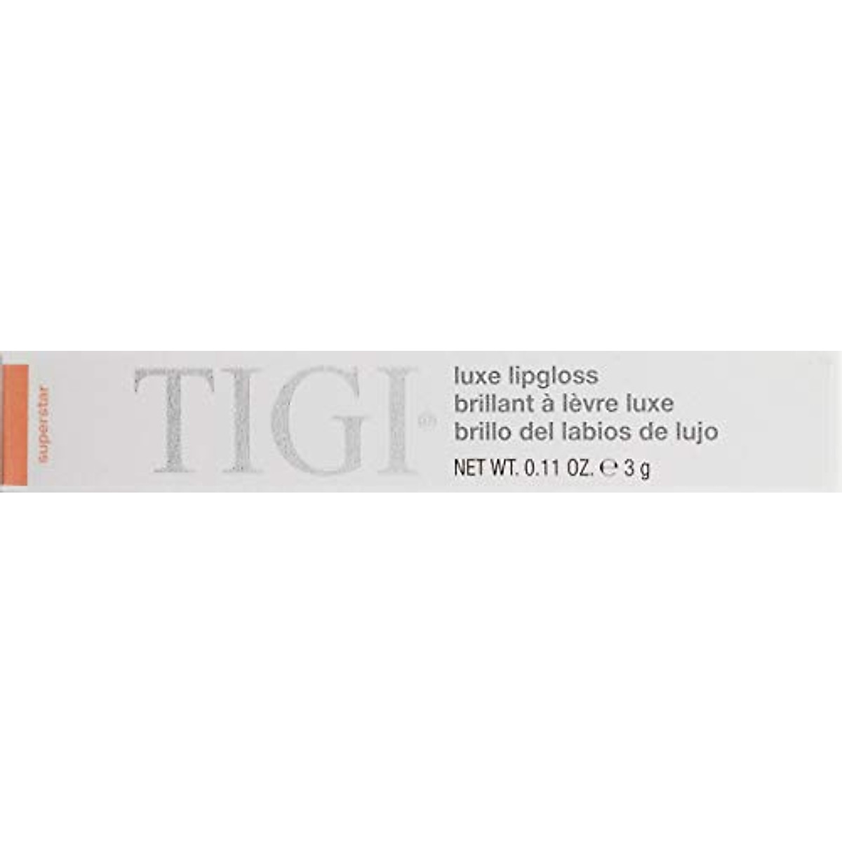 TIGI Cosmetics Luxe Lip-Gloss, Superstar, 0.11 Ounce