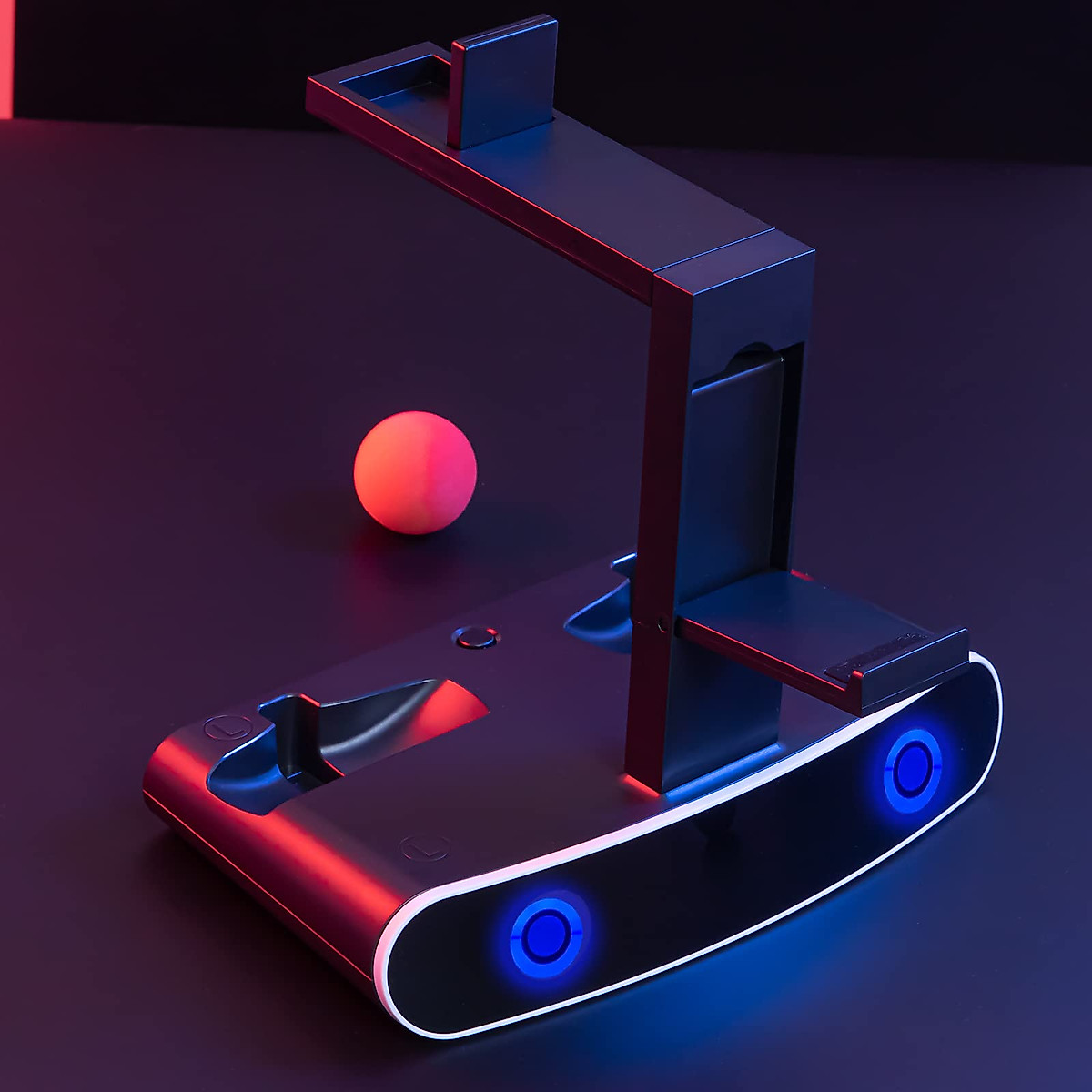 PSVR 2 Charging Station with VR Headset Holder Display Stand,Controller Charging Dock for PS5 VR2 Accessories with Led Indicator, 2 Magnetic Clasp & Type-C Cable