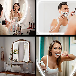 Blikshin LED Vanity Lights for Mirror, Lights for Body Mirror, 10FT/Ultra Bright/Dimmable/360LEDs/ELT 12V, for Bathroom Mirror/Dressing Mirror/Full Body Mirror