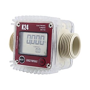 K24 LCD Turbine Digital Fuel Meter Anti- for Chemical Liquid Water
