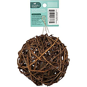 Oxbow 3 Pack of Enriched Life Curly Vine Ball Small Animal Toys